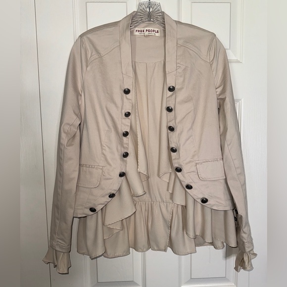 Free People | Jackets & Coats | Nwt Free People Ruffles Romance Jacket ...